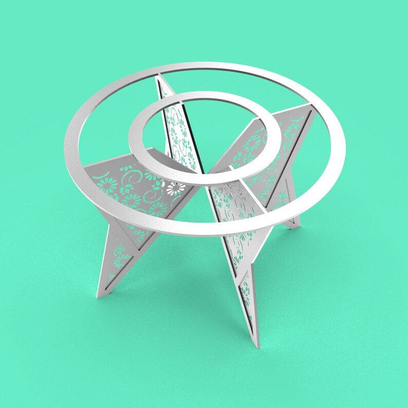 DIY Spider Table Leg Welding Project Dxf Files for Plasma Lasercutting ...