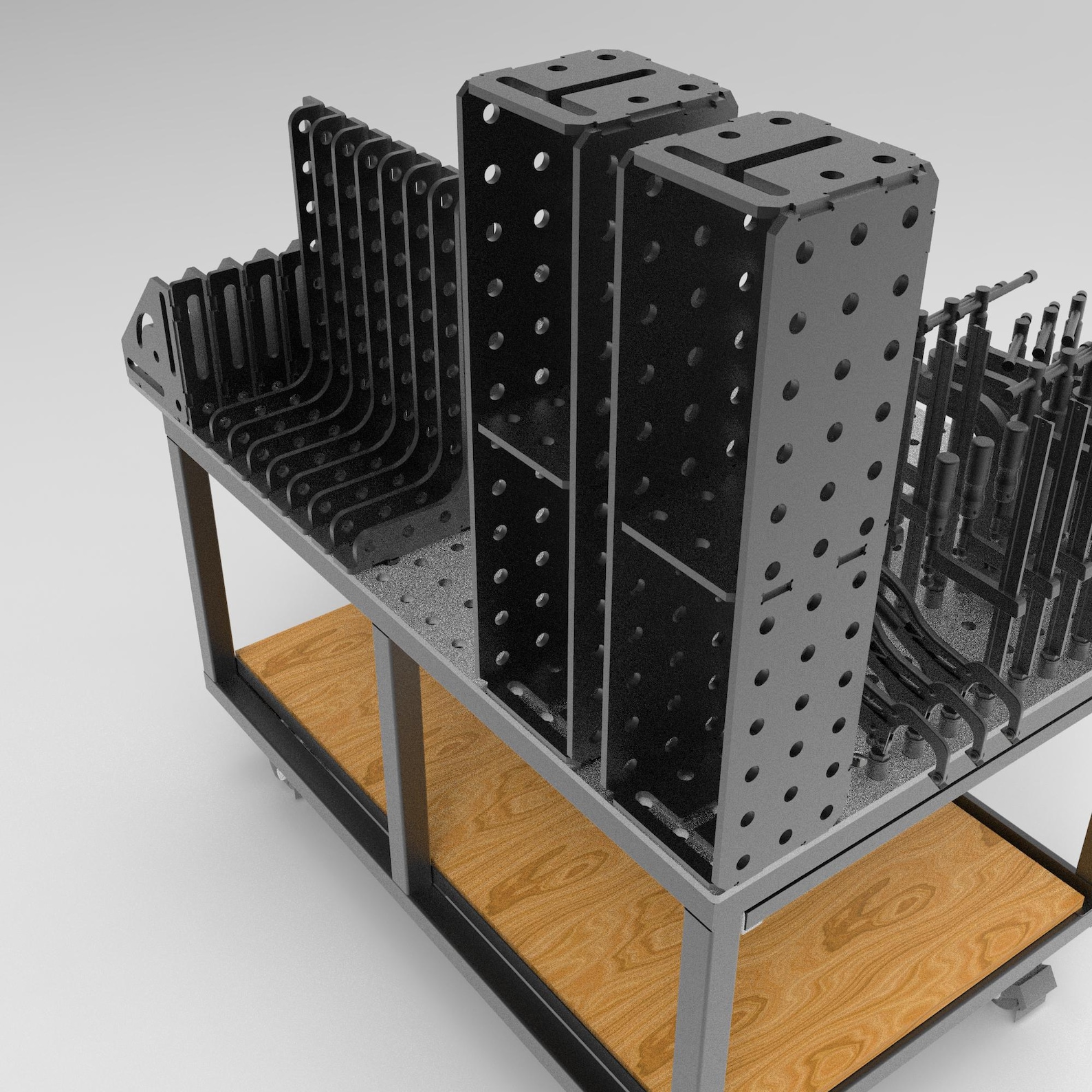 Small DIY Welding Table DXF Plans: Metal Laser/plasma Cut Templates - Etsy