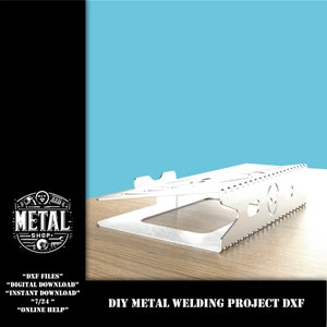 Diy Sheet Metal Laptop Stand Dxf Files, Metal Welding Project DXF Plans ...