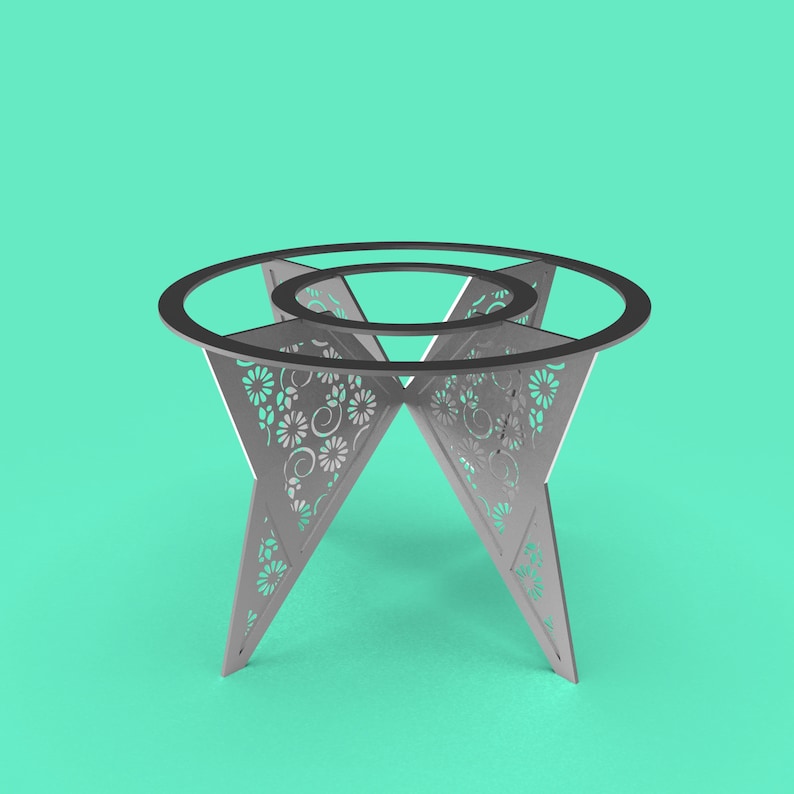 DIY Spider Table Leg Welding Project Dxf Files for Plasma Lasercutting ...