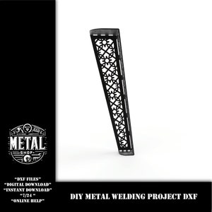 DIY Metal Table Leg Dxf File for Plasma Laser Cnc, Narrow & Wide Type ...