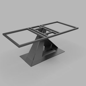 DIY Sheet Metal Table Welding Project Dxf, CDR, Ai, Svg, Pdf Files for ...