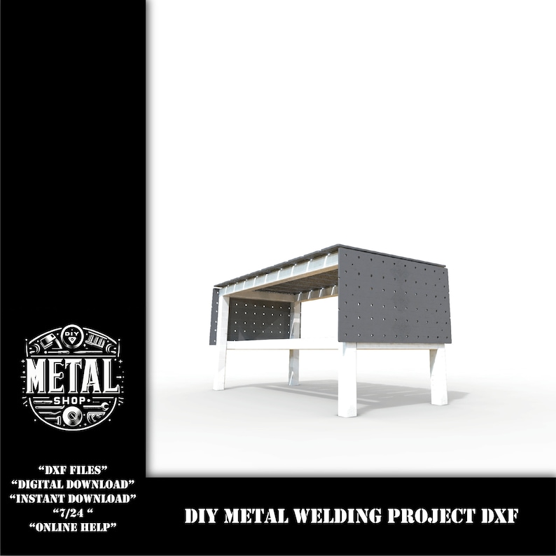 DIY Welding Table DXF Plans , Dxf Files for Plasma, Metal Laser/plasma ...
