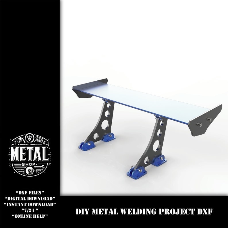 DIY Custom Spoiler Project Dxf Files for Plasma Diy Aluminum - Etsy ...