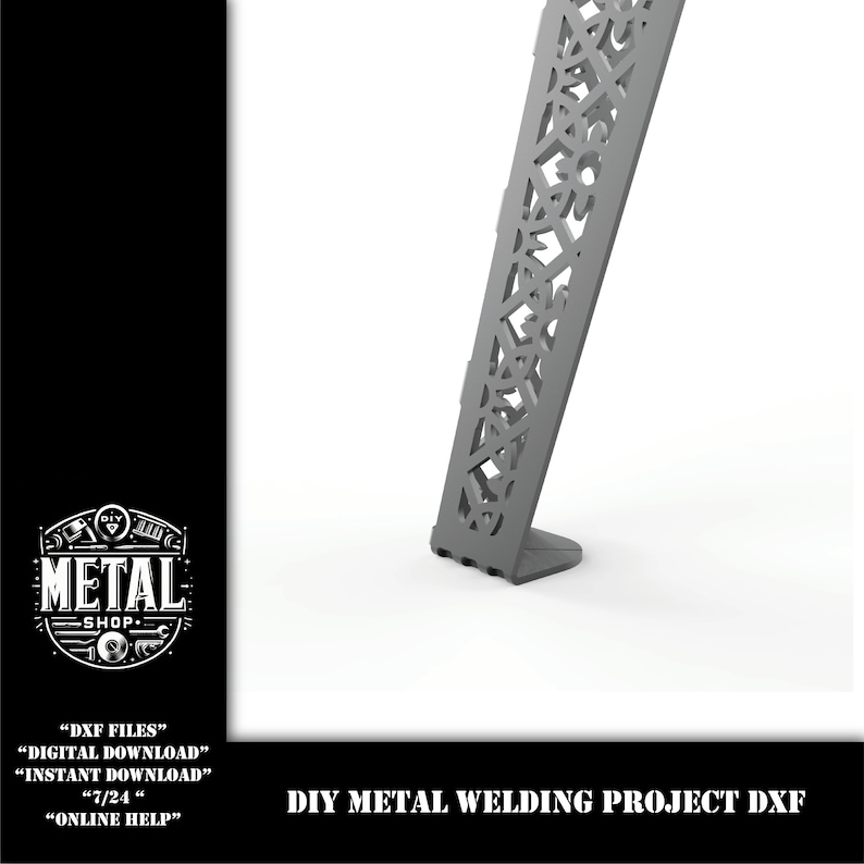 DIY Metal Table Leg DXF Files: CNC Cut Templates (digital Download) - Etsy
