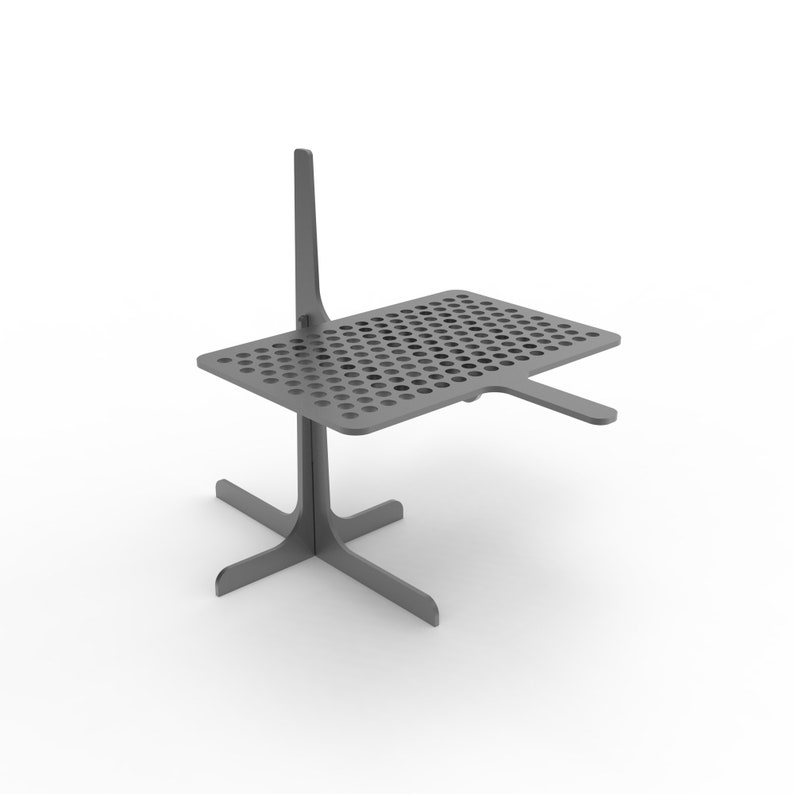 Simple Ground Type Bbq Grill Stove Dxf File for Plasma Lasercut, for ...