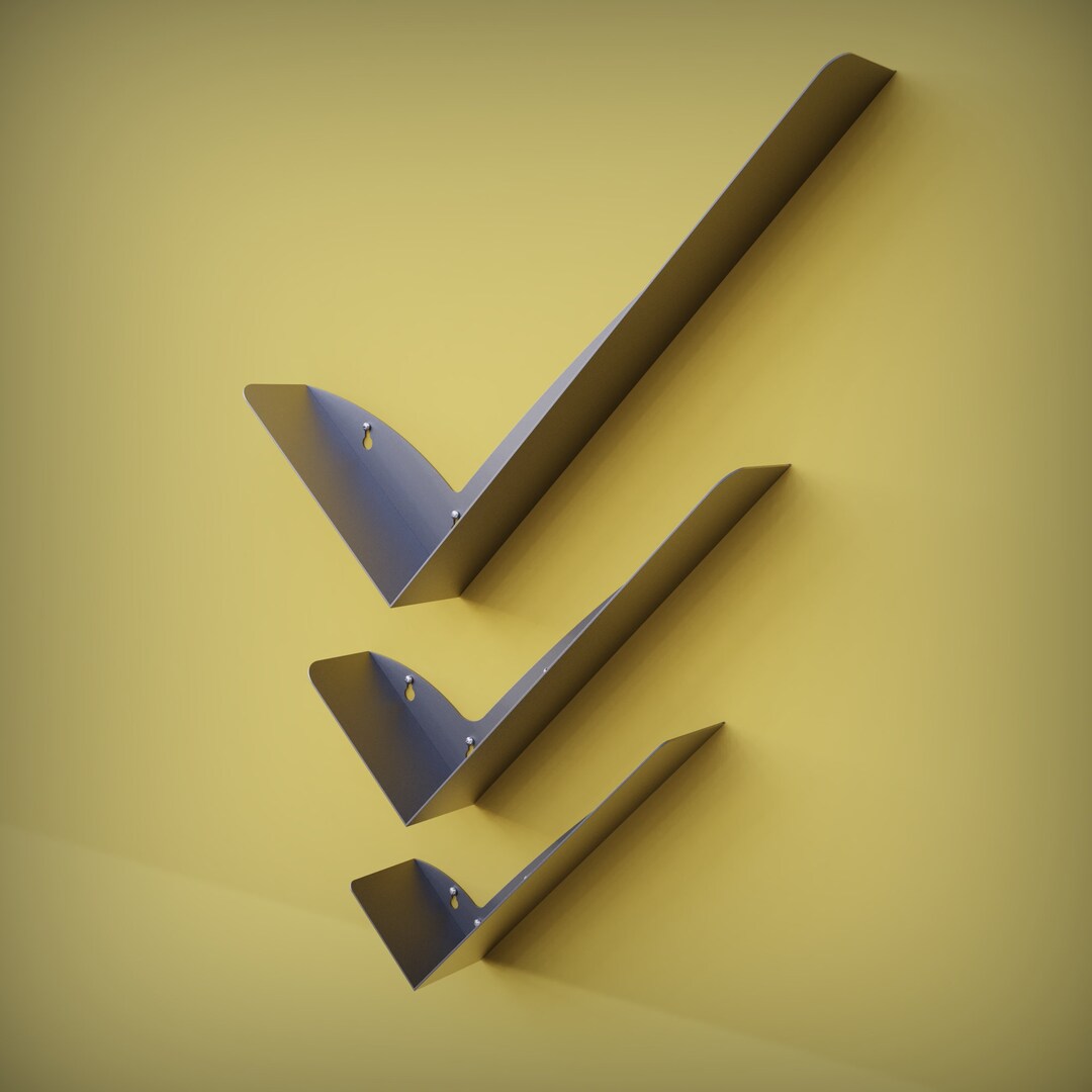 Tick Design Metal Bookshelf DXF Files: Plasma Cut Plans (digital ...