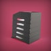 A4 Metal Desktop Organizer Shelf DXF Files: DIY Laser Cut Project - Etsy