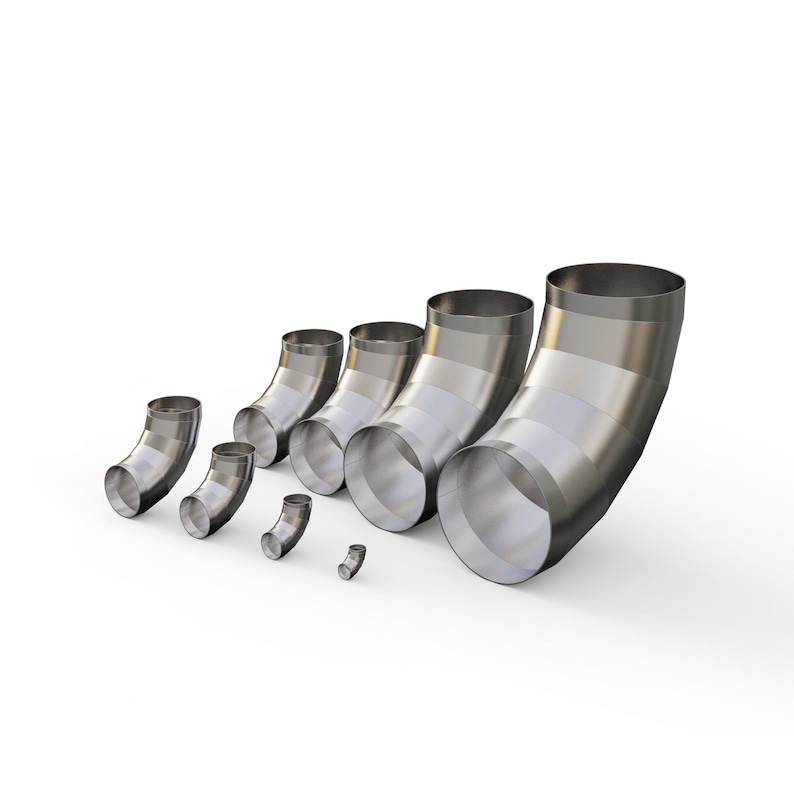 Sheet Metal Pipe Elbows DXF Files, Welding Project (digital Download ...