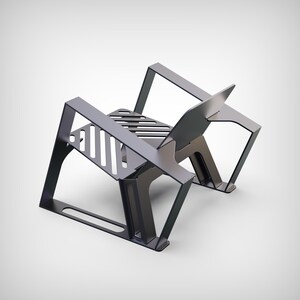 New Type Designer Chair DXF Metal NO Bends!,10mm Thick Steel, Weld Kit ...