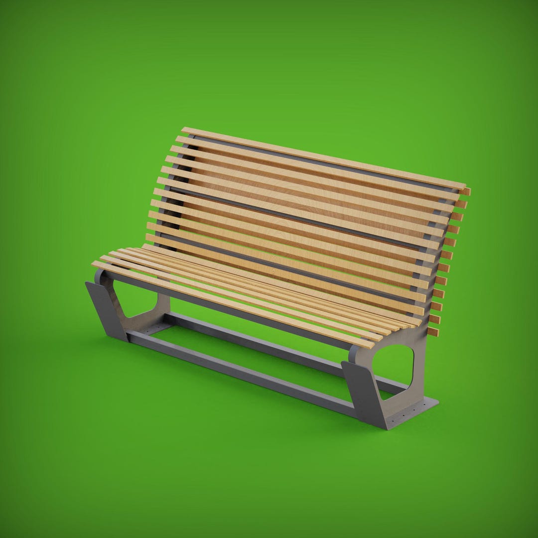 DIY Metal Bench V6 Welding Project Plans Dxf Files, Diy Weld Kit ...