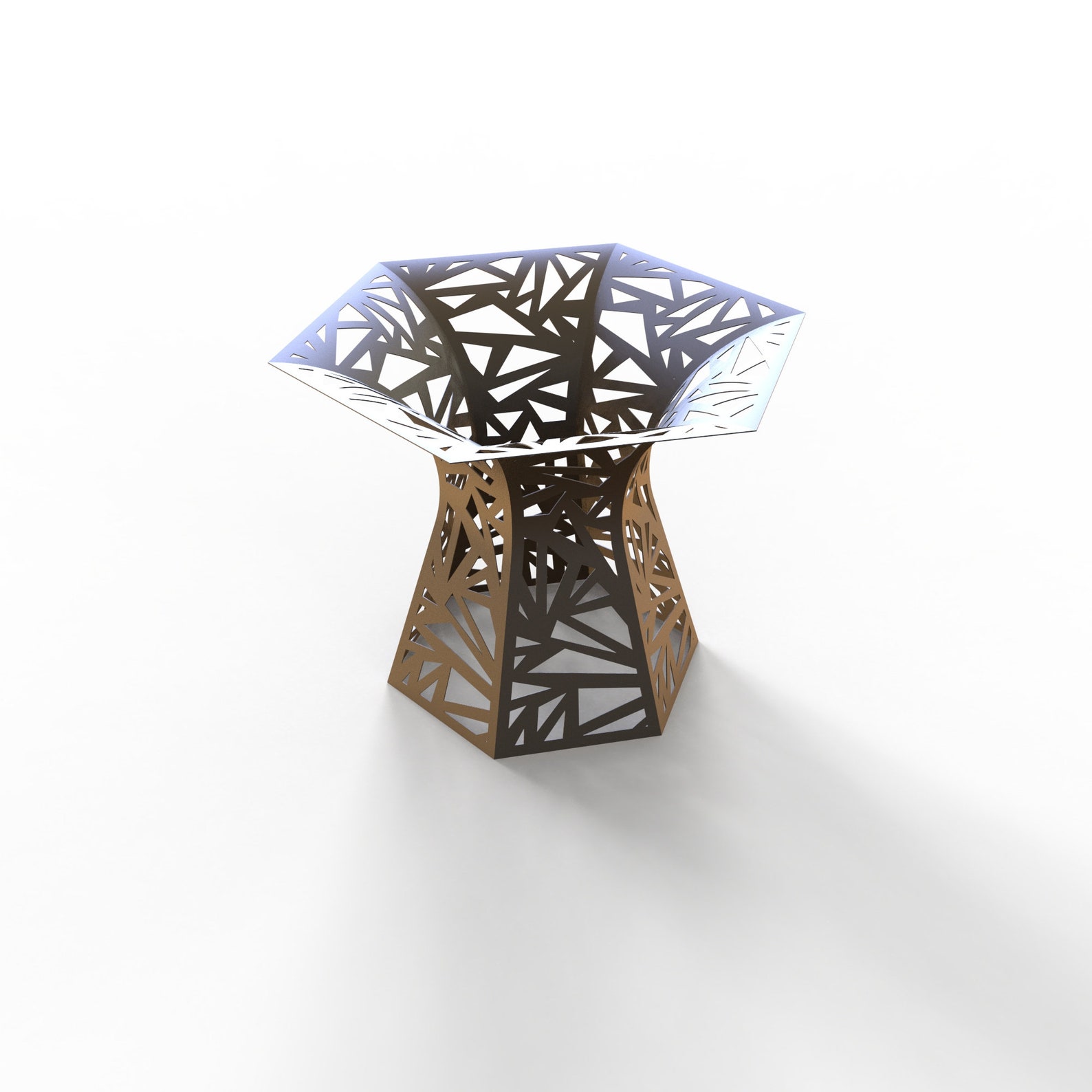 Patterned Surface Table Leg Dxf File for Plasma Laser , Dwg/dxf Files ...