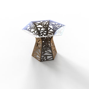 Patterned Surface Table Leg Dxf File for Plasma Laser , Dwg/dxf Files ...