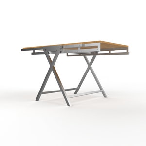 Self Balancing Table Shelf DXF File: Welding Project, Metal Home Decor ...