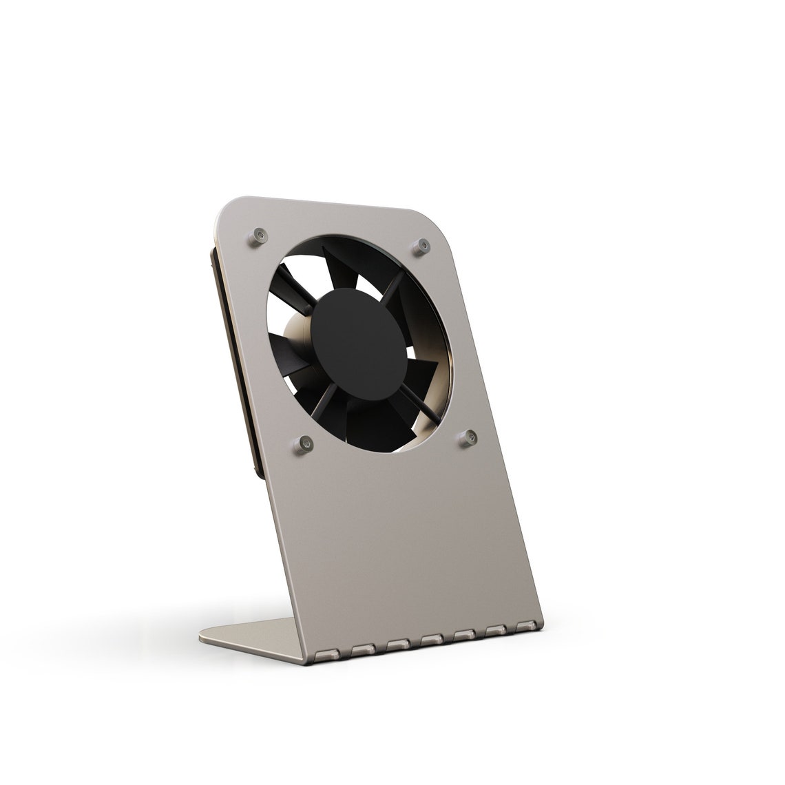Metal PC Fan Stand DXF File: 120mm Fan Dock, CNC Laser Plasma Cut - Etsy