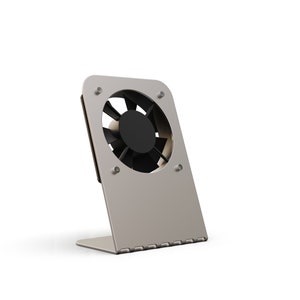 Metal PC Fan Stand DXF File: 120mm Fan Dock, CNC Laser Plasma Cut - Etsy