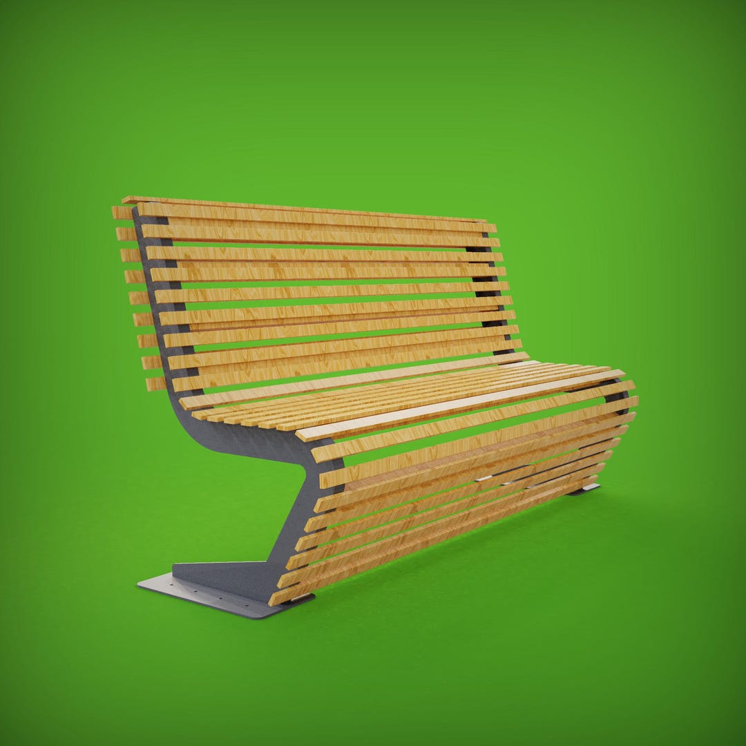 DIY Metal Bench Welding Project Plans: DXF Files - Etsy