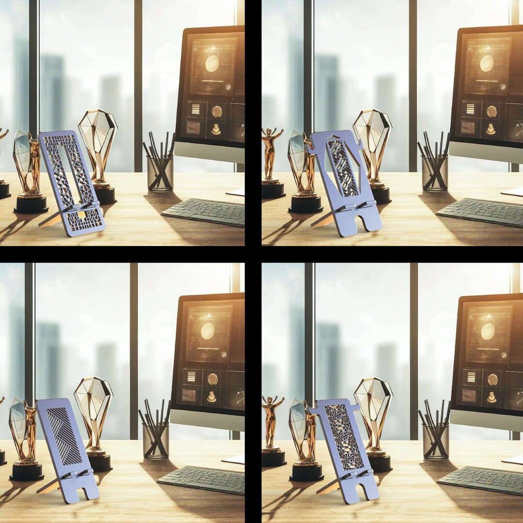 DIY Bundle Phone Stand DXF Cutting Files, Charging Dock DXF Cut Files ...