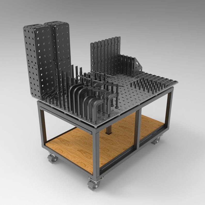 Small DIY Welding Table DXF Plans: Metal Laser/plasma Cut Templates - Etsy