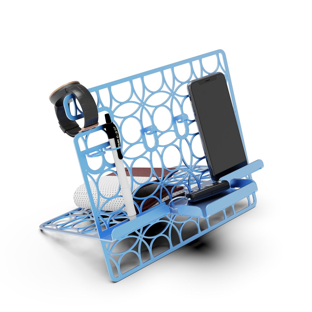 New Patterned Ornamental Metal Phone Stand DXF, Charging Dock ,DXF Cut ...