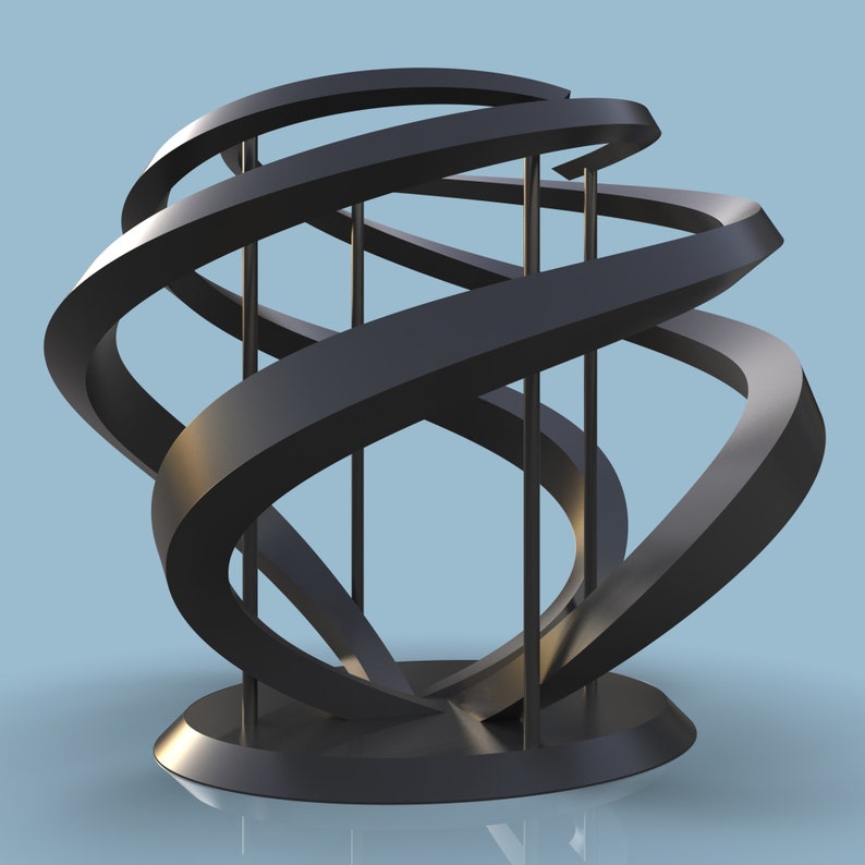 Unique Abstract Sculpture Welding Project Cutting Plans, Digital Files ...