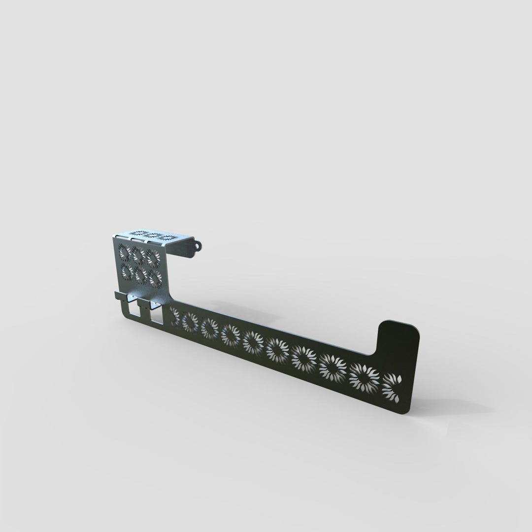 Wall Mount Towel Holder DXF Files: Laser Cut Toilet Paper Stand Plans ...