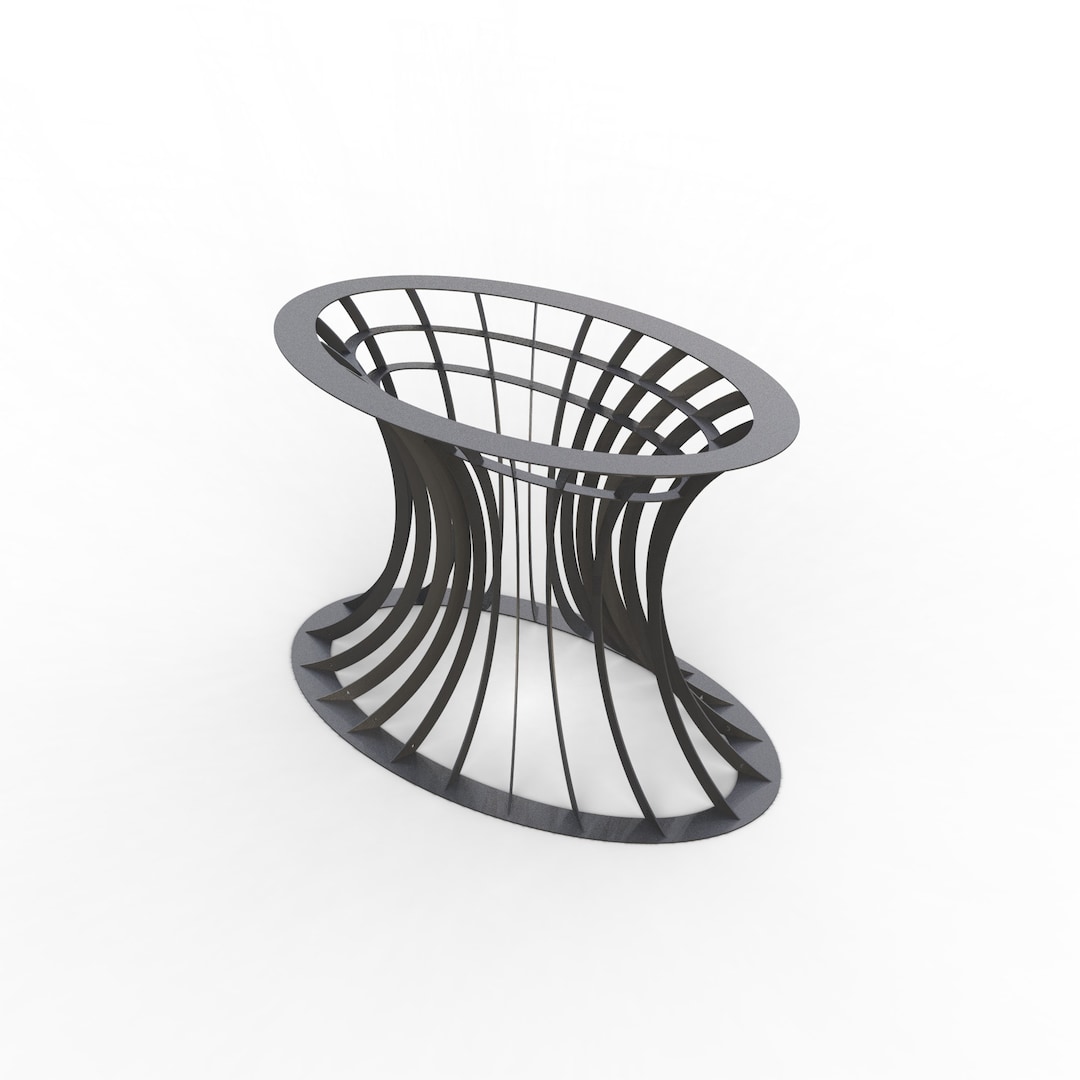 Vortex Table Design: Metal Welding Project Plans (3mm) (DXF File) - Etsy