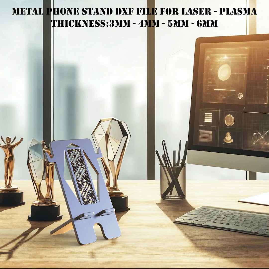 DIY Antique Phone Stand DXF Cutting Files, Charging Dock DXF Cut Files ...
