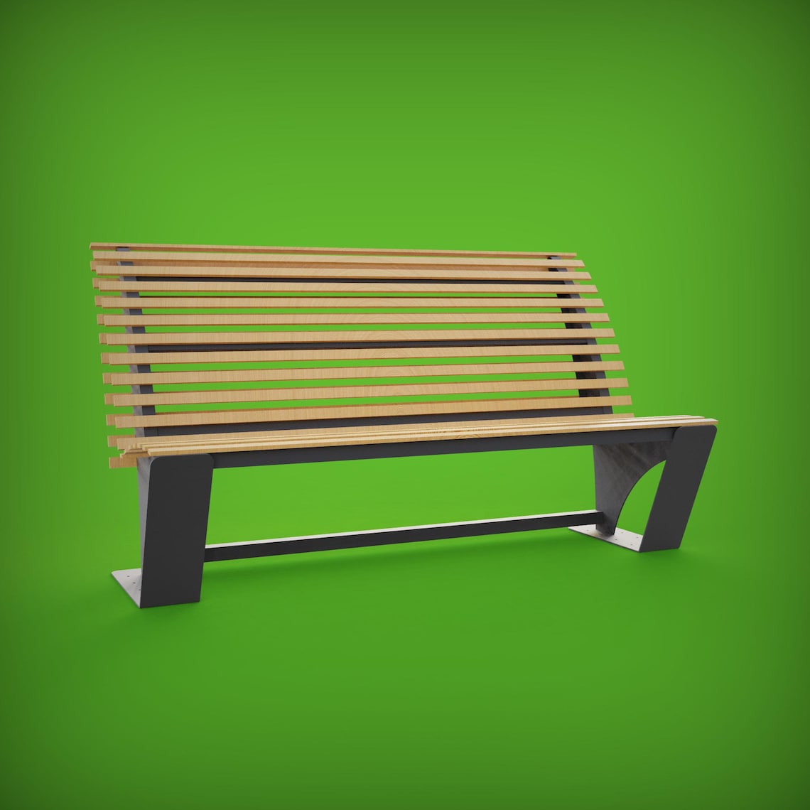 DIY Metal Bench Welding Plans: Garden Bench Project (DXF Files) - Etsy