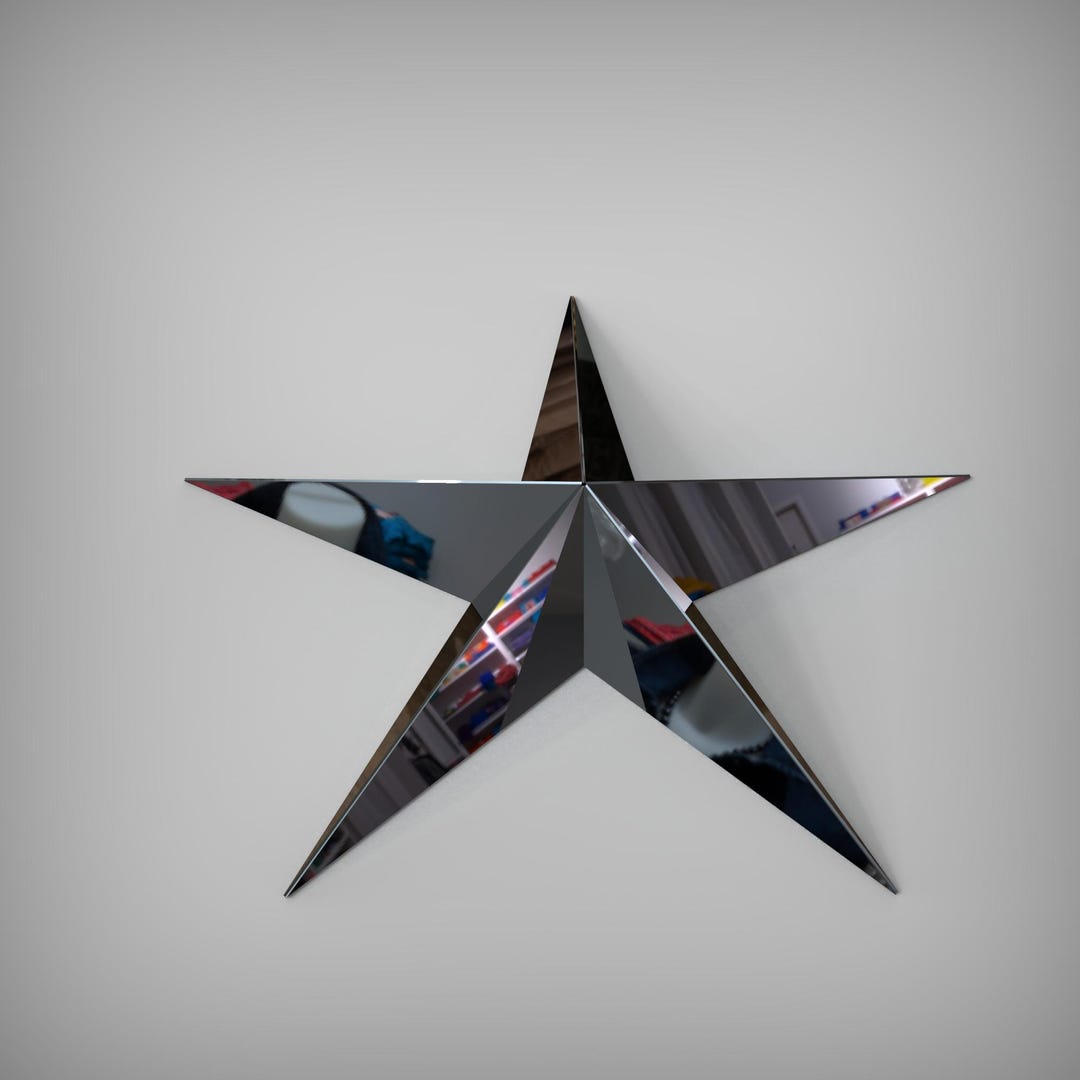 Diy 3d 5 ARMED Star Dxf Files for Plasma , Poligonal Diy Metal Welding ...