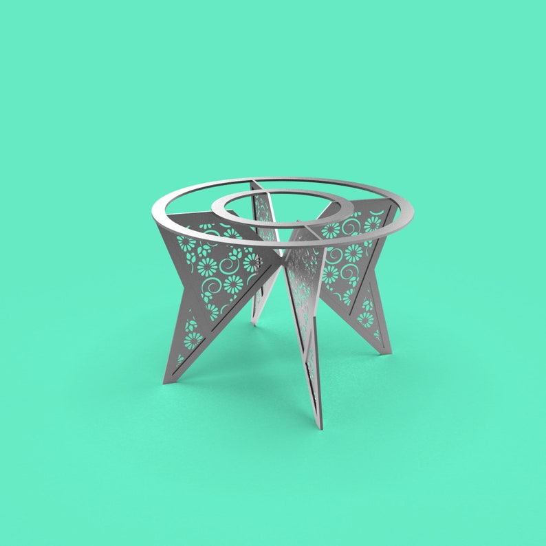 DIY Spider Table Leg Welding Project Dxf Files for Plasma Lasercutting ...