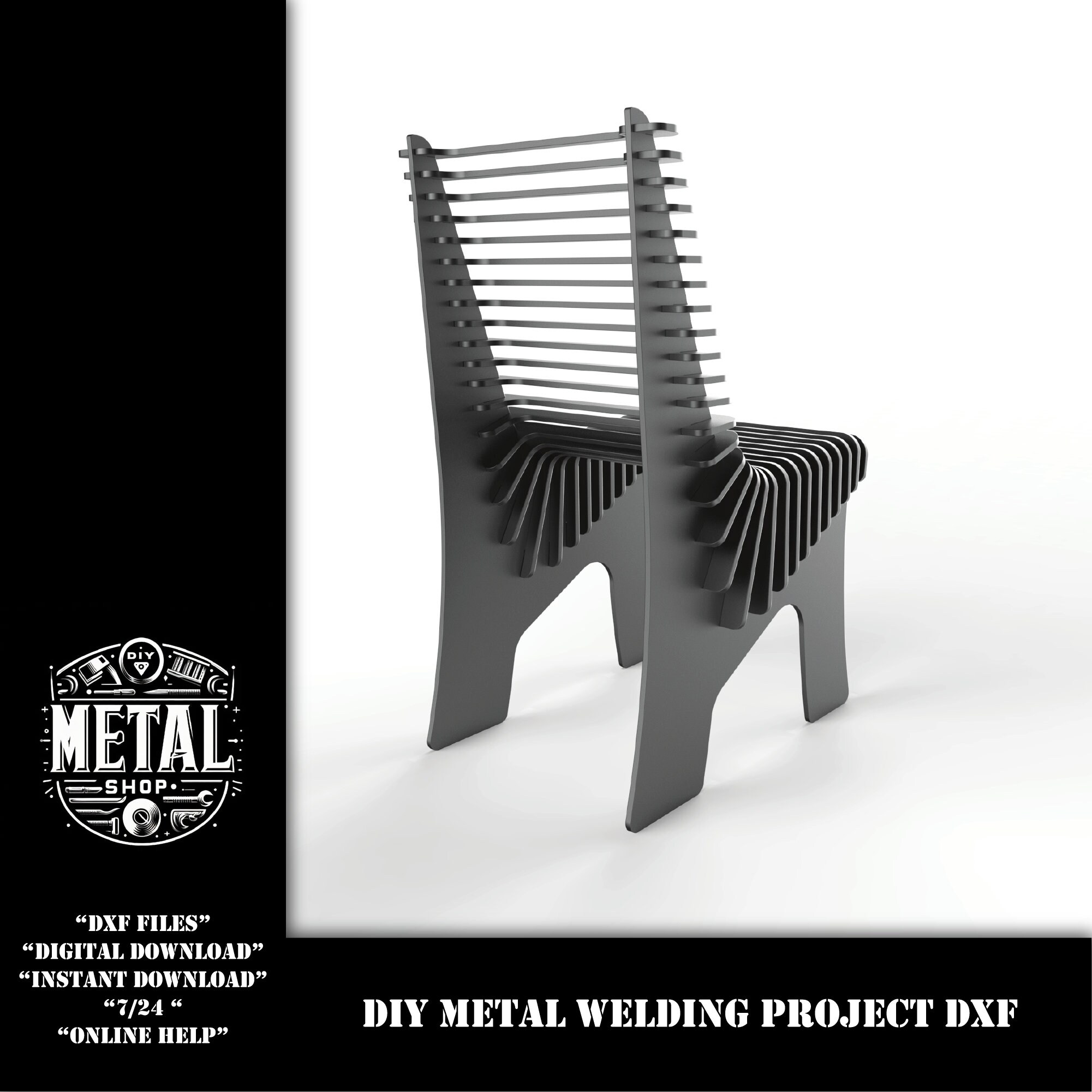 Hex Firepit V2 and Chair Bundle Dxf Files , Diy Metal Firepit Dxf , Dxf ...