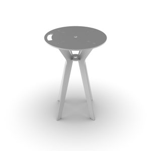 Basic Bar Stool Welding Project Plans Dxf File for Plasma, Diy Weld Kit ...