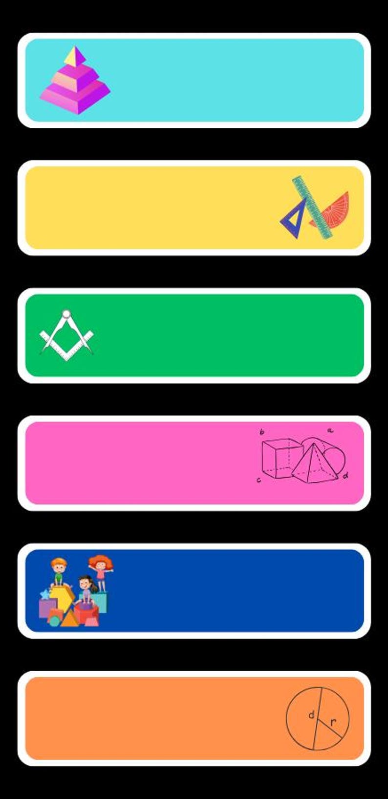 Printable STEM School Name Label Sticker Files PNG File, Back to School ...