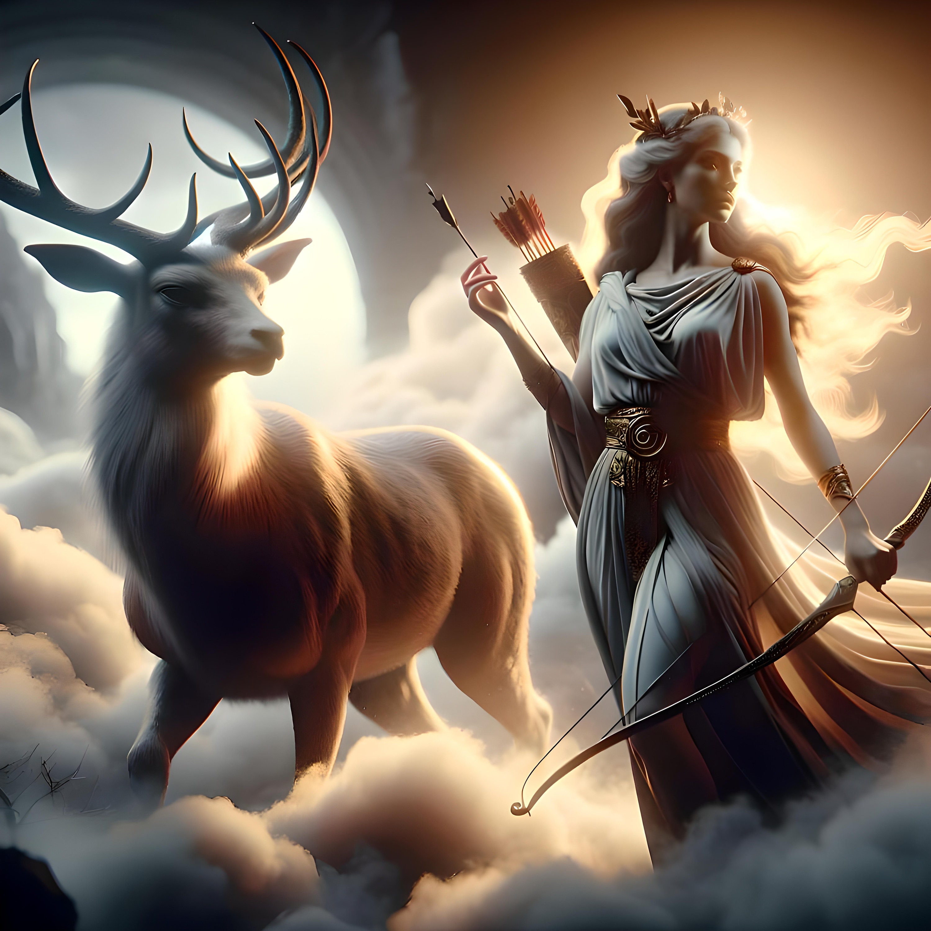 AI Art AI Image AI Artwork Wall Art Ai Generated Greek Mythology Greek Mythology Wall Art Greek ...