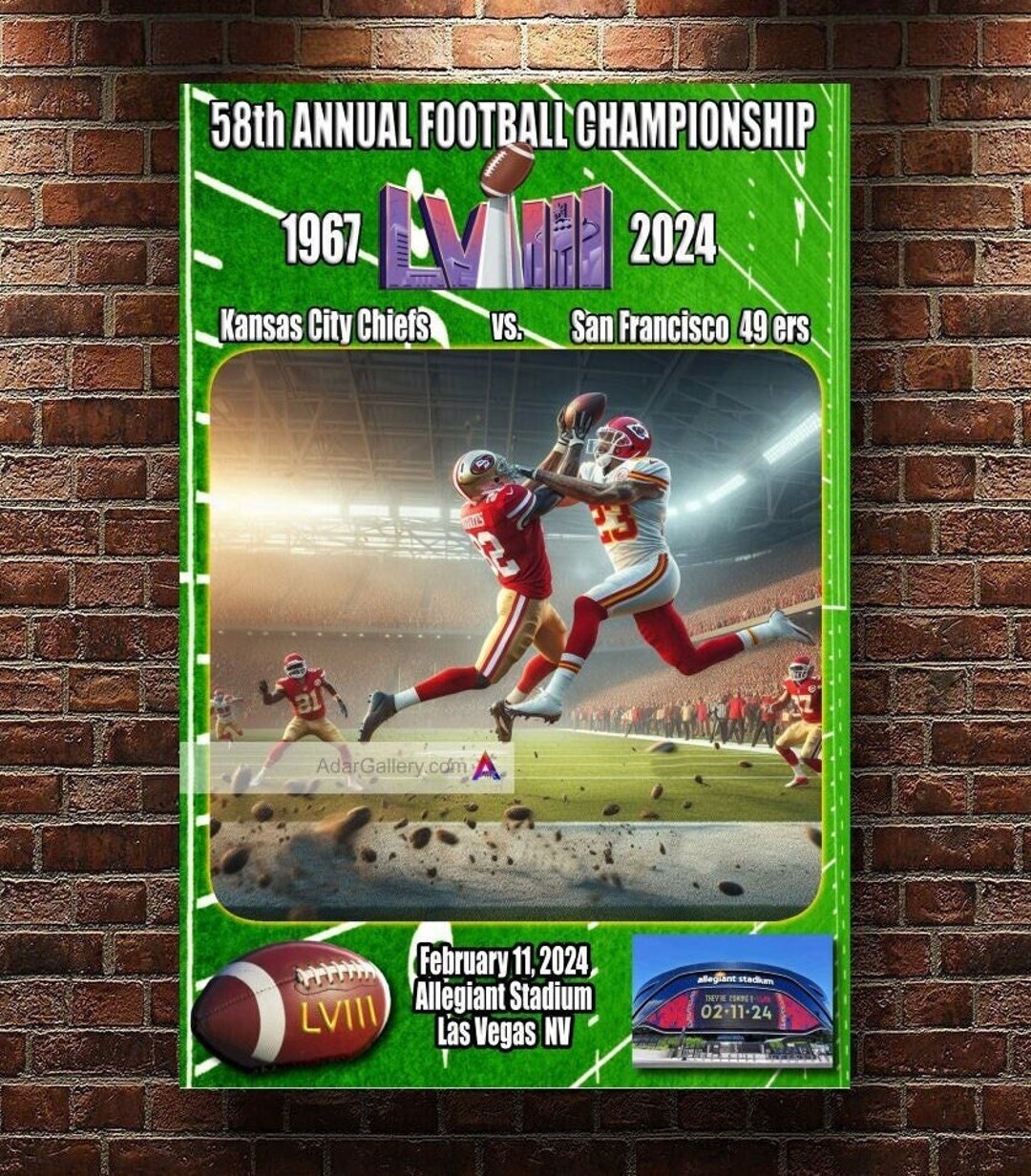 BIG GAME 2024 Collectable Poster Big Game Poster Wall Art 2024 Big Game ...