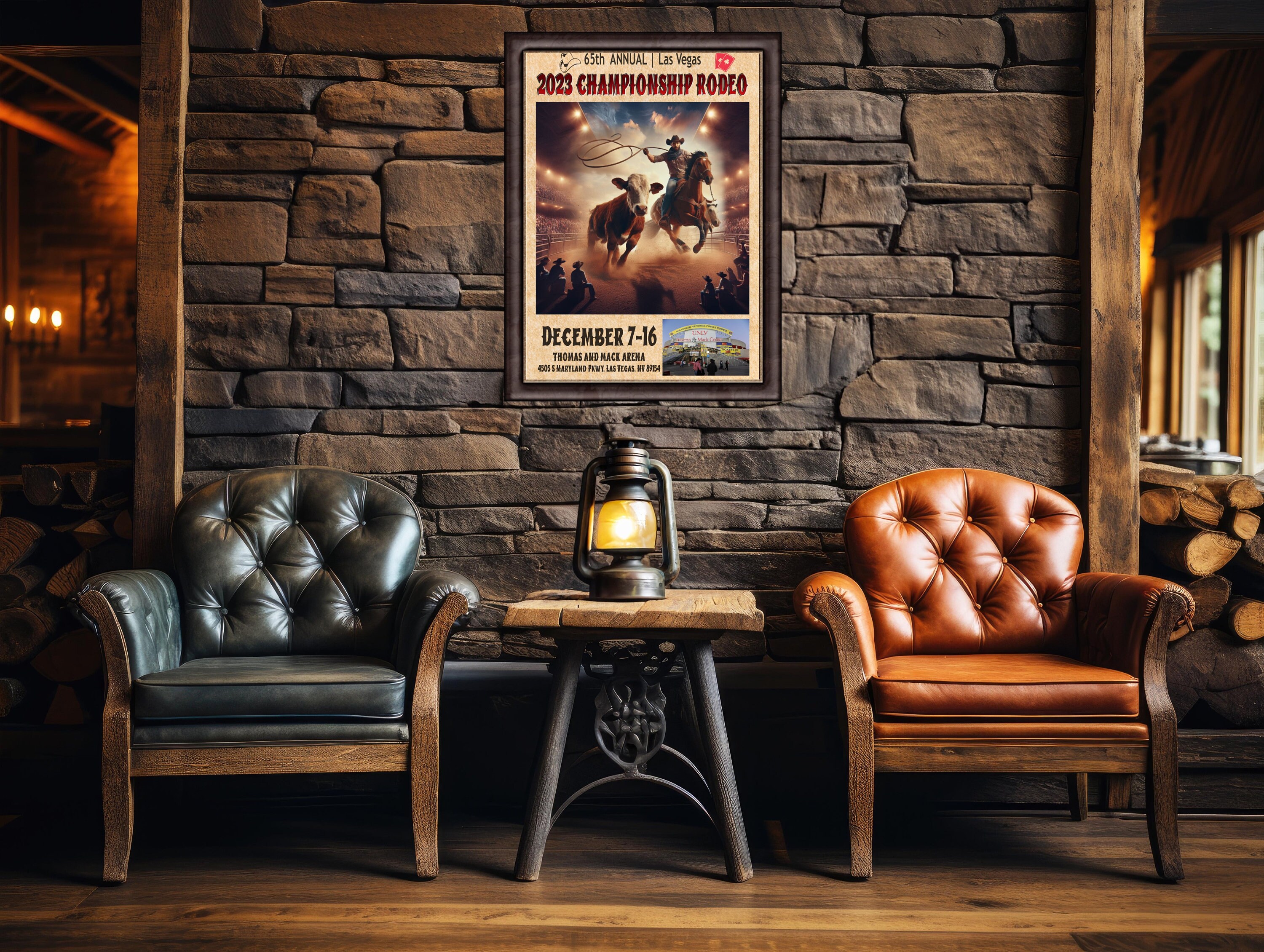2023 RODEO Championship Poster 20x30 CALF - Etsy