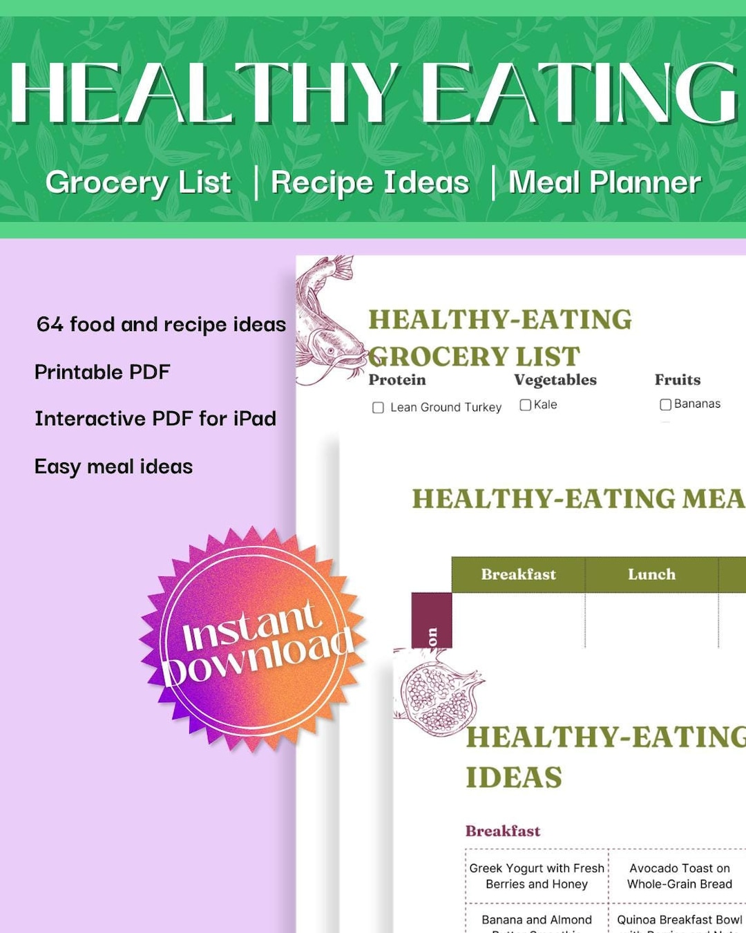 Healthy Eating | Healthy Food List | Healthy Grocery List | Healthy ...
