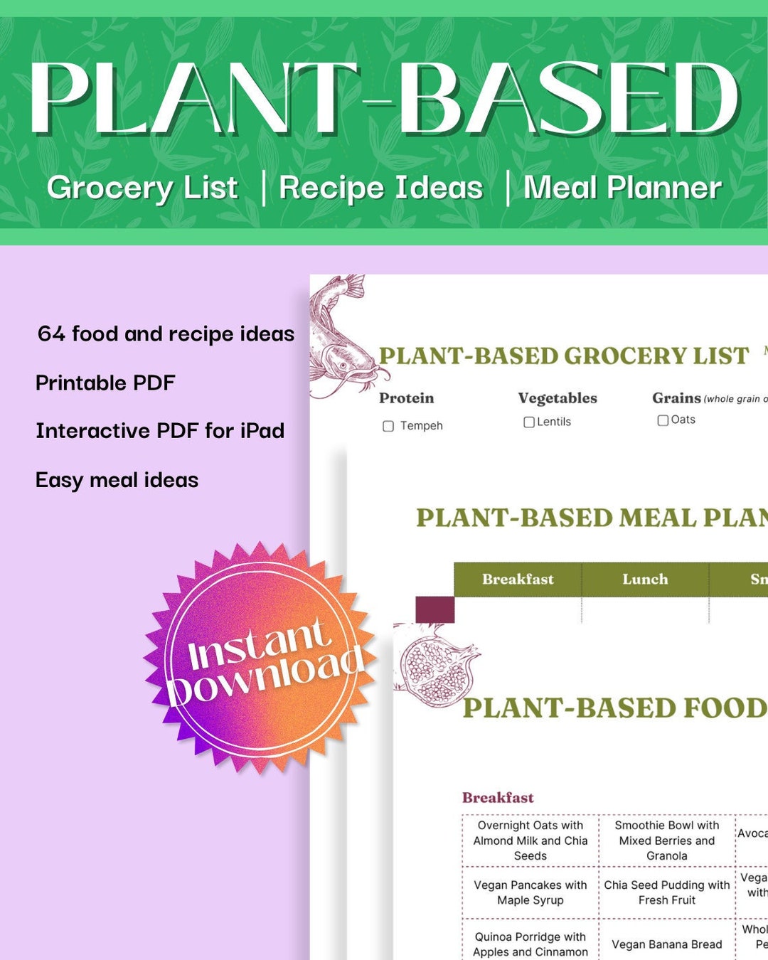 Plant-based Foods | Plant-based Food Plan | Plant-based Diet | Plant ...