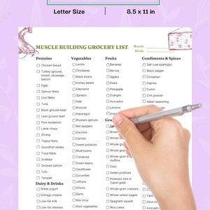 Muscle Building Foods List | Muscle Building Diet Plan | Muscle ...