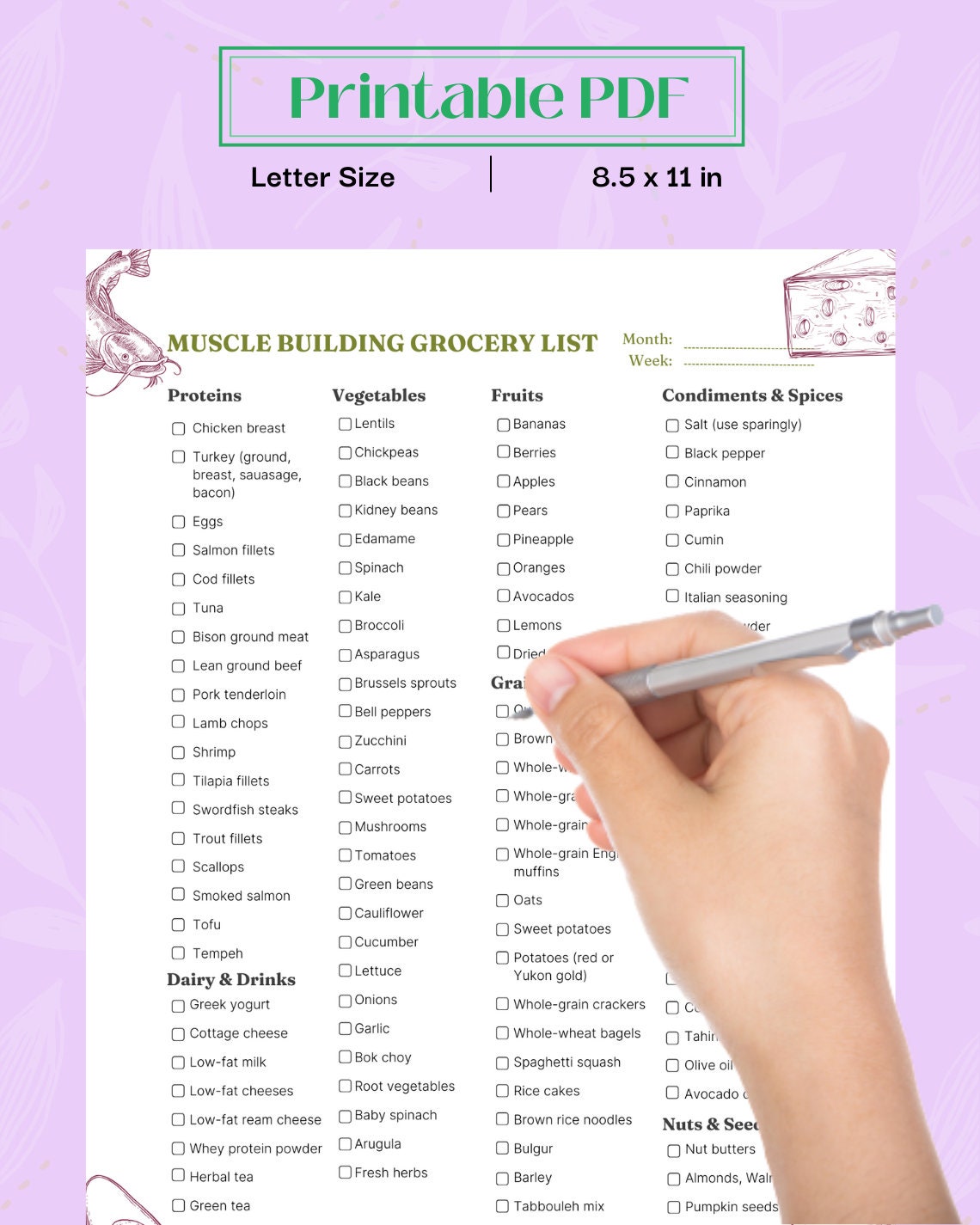 Muscle Building Foods List | Muscle Building Diet Plan | Muscle ...