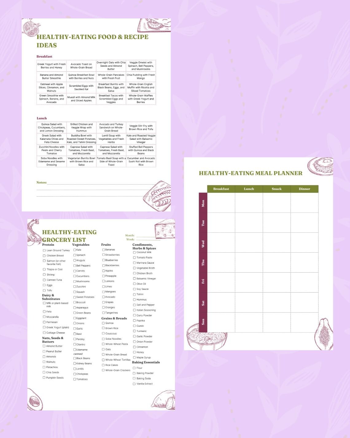 Healthy Eating | Healthy Food List | Healthy Grocery List | Healthy ...