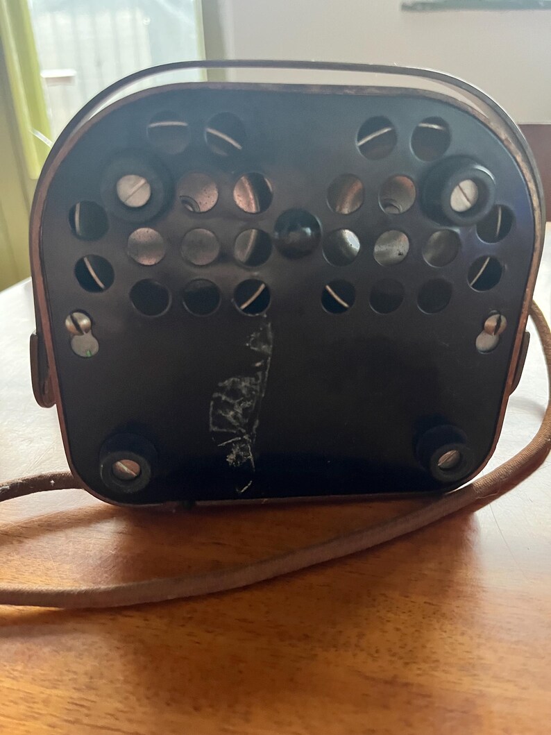 Old Copper and Bakelite Dial Telephone - Etsy