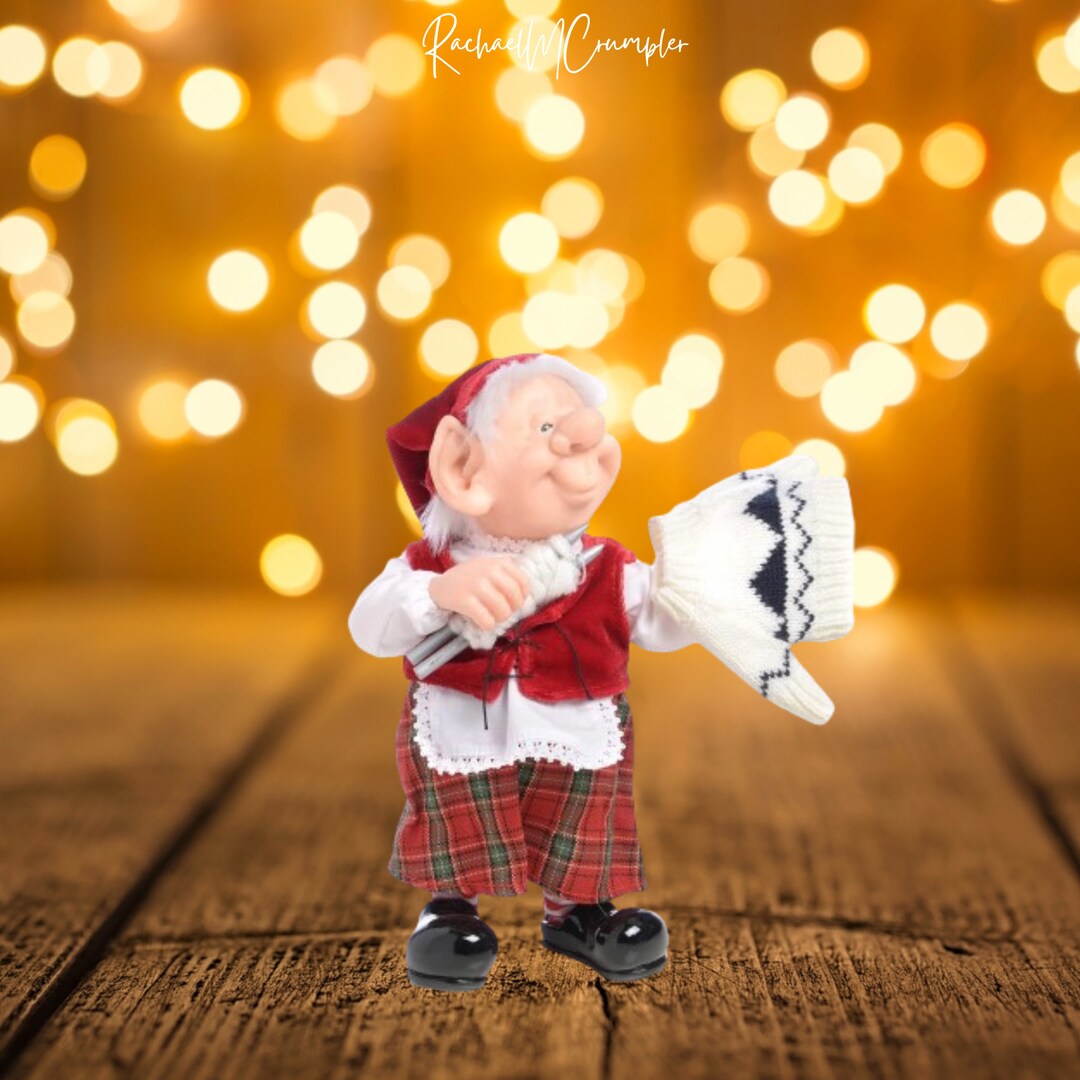 A Collectible 10-inch Eunice Christmas Elf Figure - Etsy