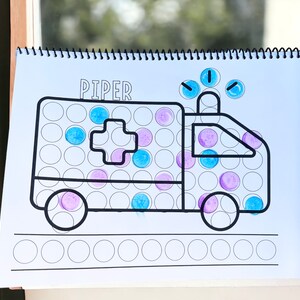 Dot Marker Activity Book for Preschool Learning Dot Sticker Fine Motor ...