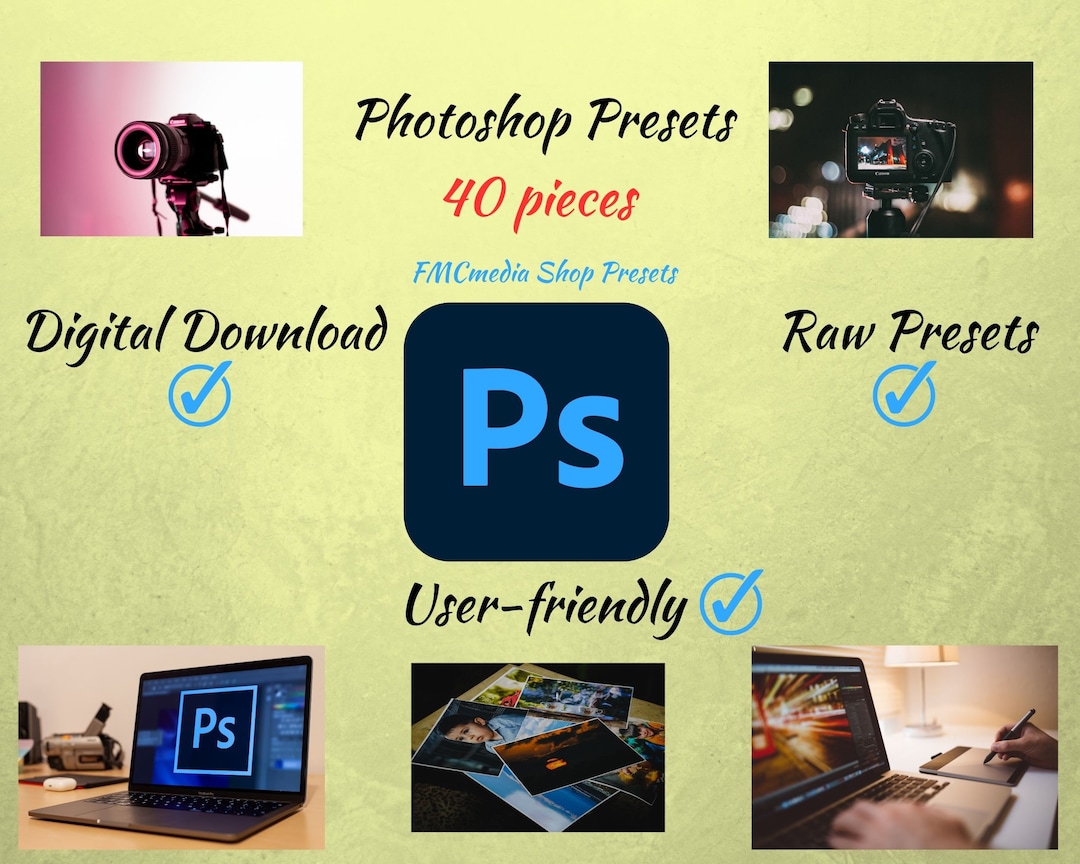 Photoshop Raw Filter Presets 40 Pieces - Etsy
