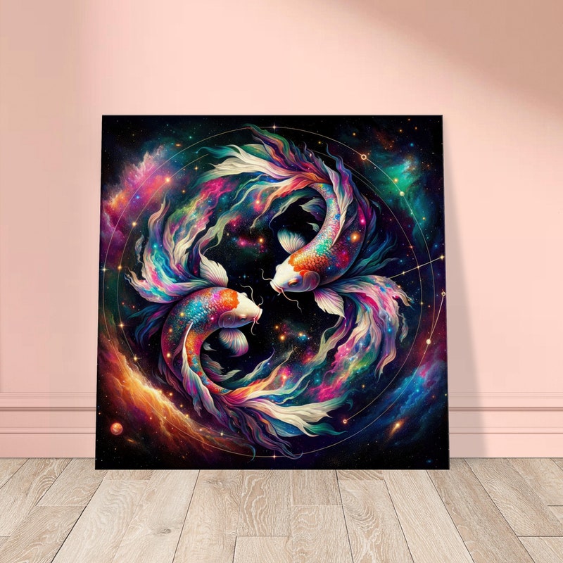 Pisces Wall Art - Etsy