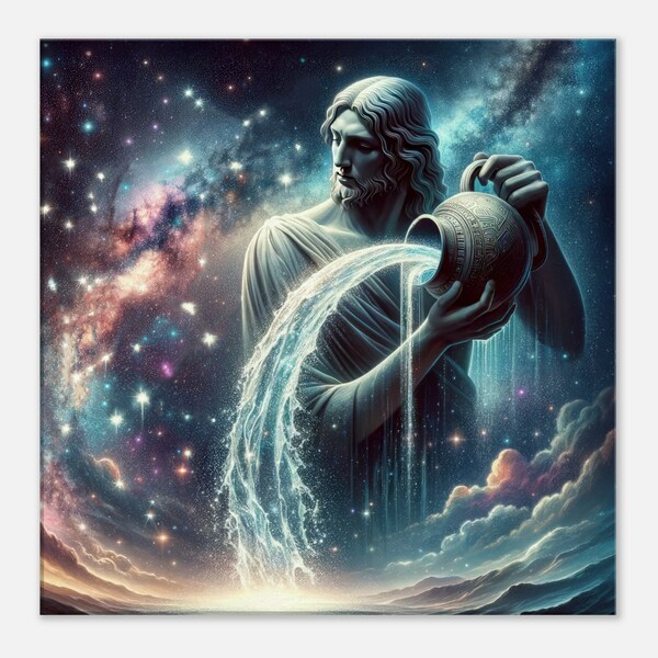 Aquarius Poster - Etsy