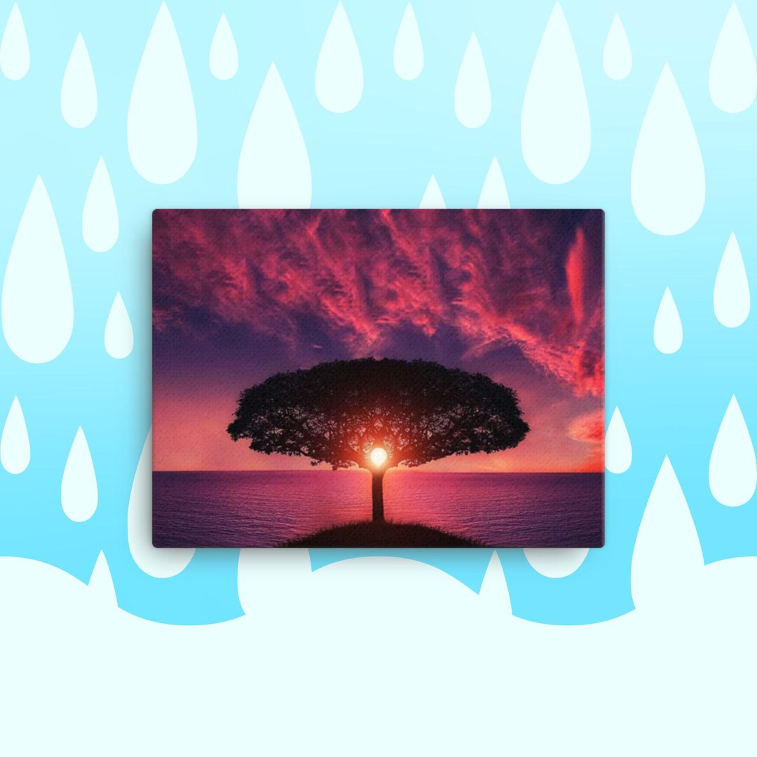 DECO Wall Canvases Sunset Photo Board - Etsy