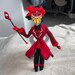 Alastor Crochet Patten Digital Pattern hazbin Hotel Crochet Plush ...